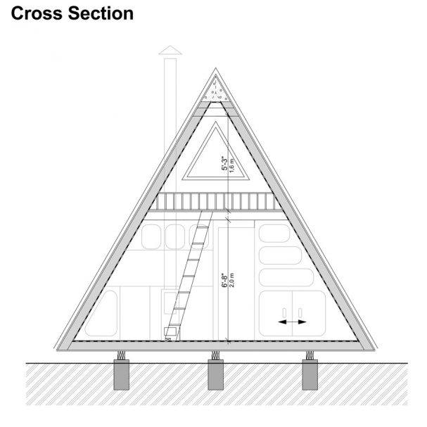 A Frame Tiny House Plans